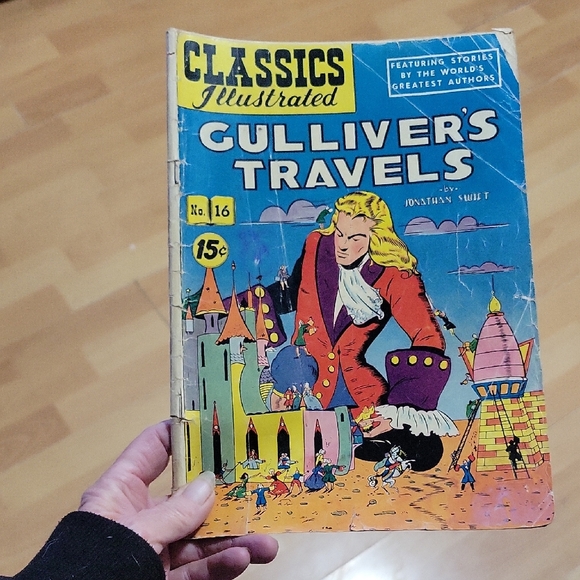 Classics illustrated | Other | 944 Classics Illustrated Gullivers ...
